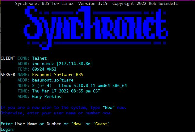 Telnet BBS Guide